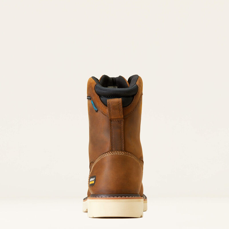 ARIAT MENS REBAR LIFT 8" WATERPROOF COMPOSITE TOE WORK BOOT - FRINGE ...