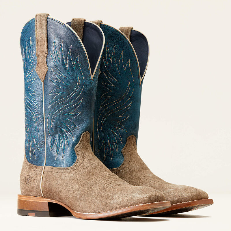 ARIAT MENS CIRCUIT ROCKRIDGE ROUGHOUT WESTERN BOOT - FRINGE WESTERN WEAR