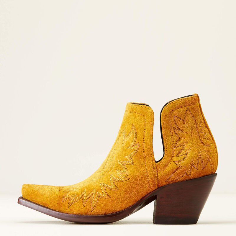 ARIAT WOMEN'S GOLD SUEDE DIXON BOOT - FRINGE WESTERN WEAR