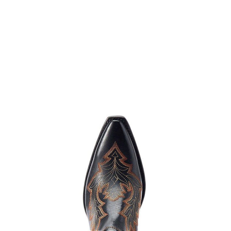 ARIAT DIXON LOW HEEL BOOT BLACK - FRINGE WESTERN WEAR