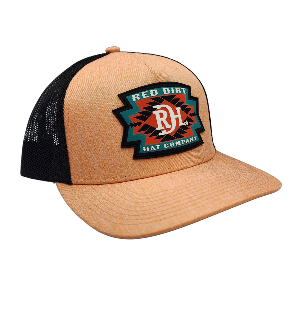 RED DIRT CAP CORAL/BLACK - FRINGE WESTERN WEAR