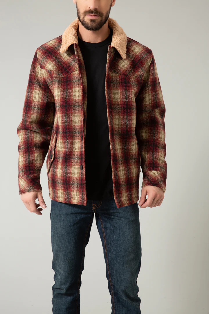 KIMES MENS BIG HORN JACKET - FRINGE WESTERN WEAR