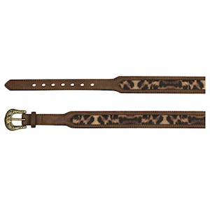 CATCHFLY GIRLS BELT LEOPARD - FRINGE WESTERN WEAR