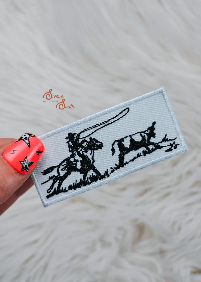 RANCH ROPER PATCH - FRINGE WESTERN WEAR