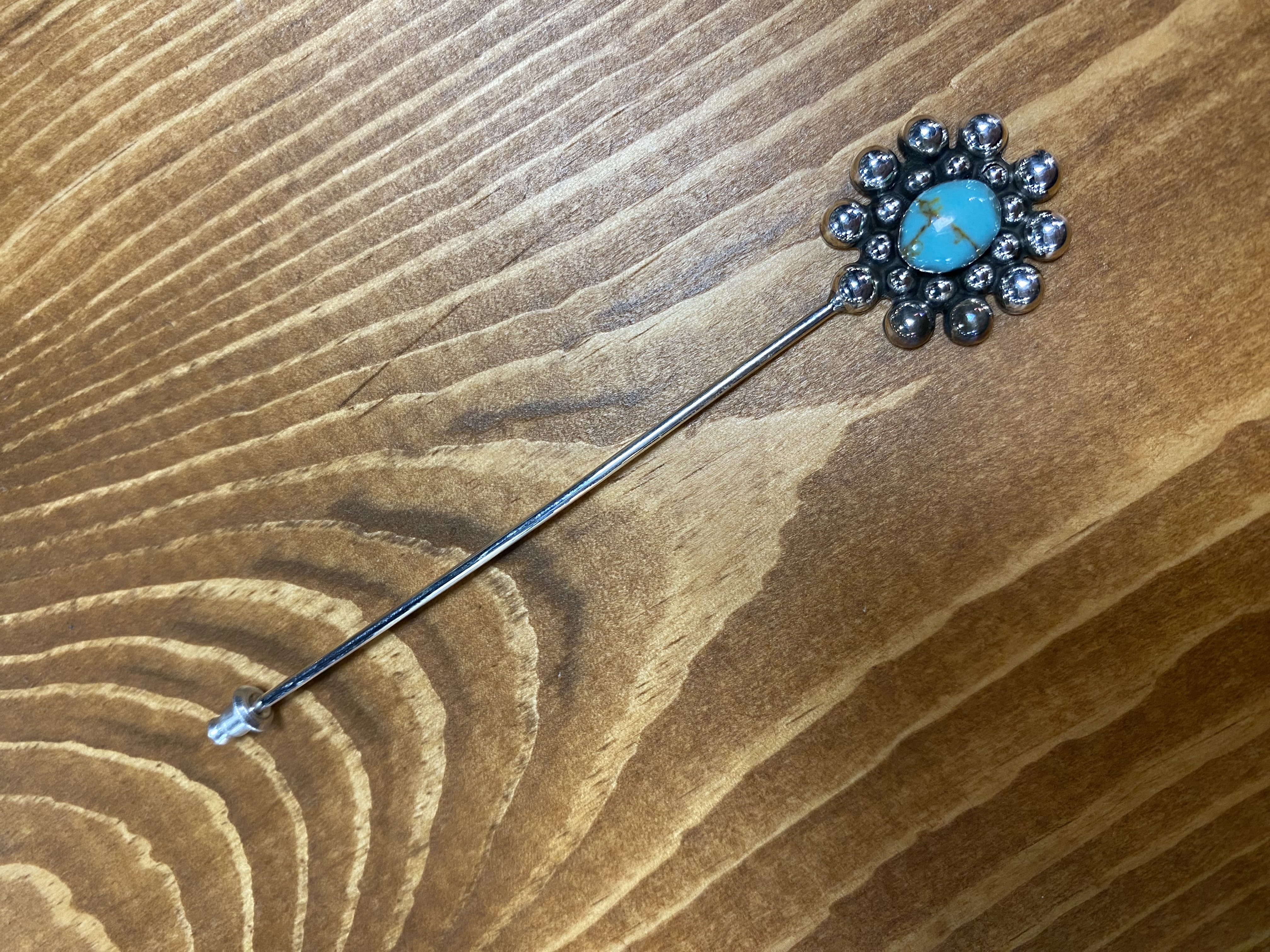 SOL T263 CIRCLE BALL HAT PIN - FRINGE WESTERN WEAR