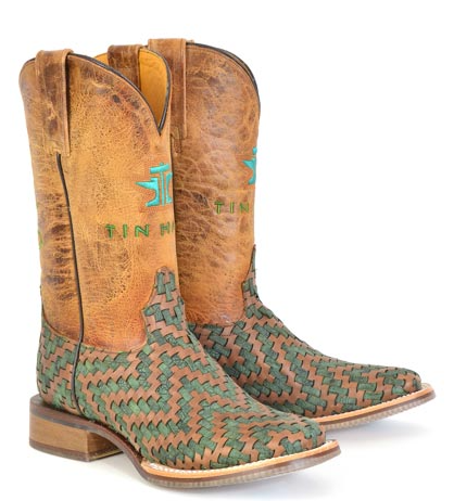 TIN HAUL WOMEN'S WOVEN BOOT - FRINGE WESTERN WEAR