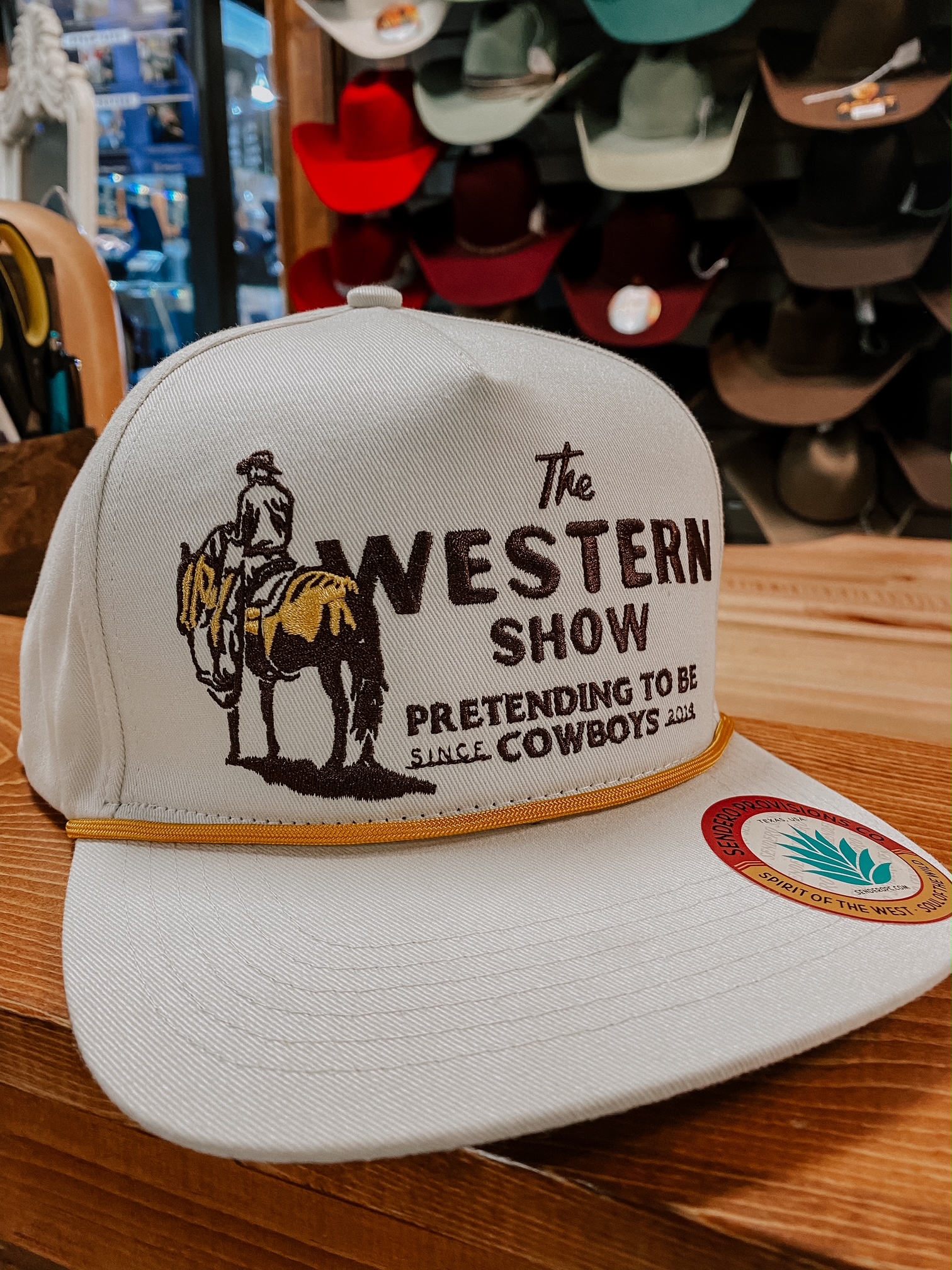 WESTERN SHOW HAT - FRINGE WESTERN WEAR