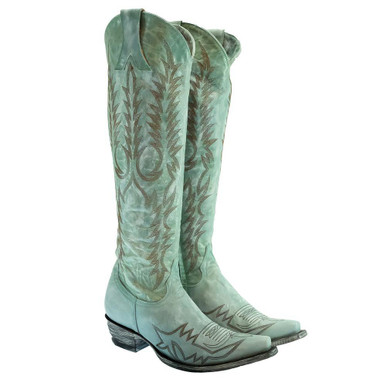 OLD GRINGO MAYRA BIS RELAXED FIT AQUA BOOT - FRINGE WESTERN WEAR