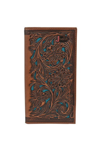 JUSTIN MENS RODEO WALLET - FRINGE WESTERN WEAR