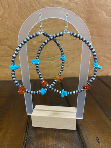 SOL T1392X HOOP - FRINGE WESTERN WEAR