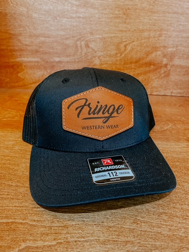 FRINGE YOUTH BLACK HAT - FRINGE WESTERN WEAR