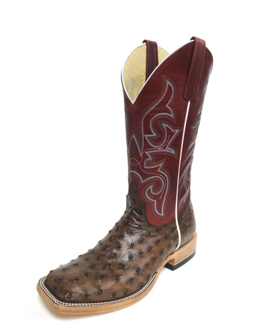 MACIE BEAN LIMITED EDITION M2001 WOMENS OSTRICH BOOT - FRINGE WESTERN WEAR