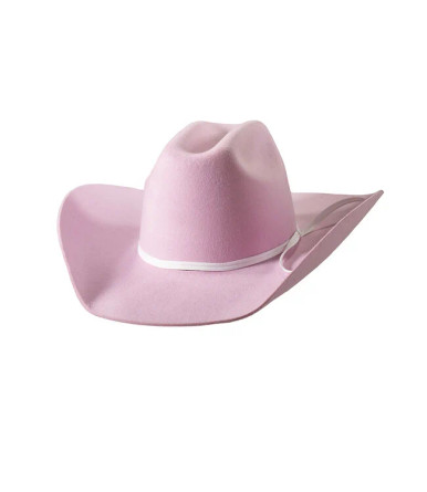 TWISTER YOUTH PINK WOOL HAT - FRINGE WESTERN WEAR