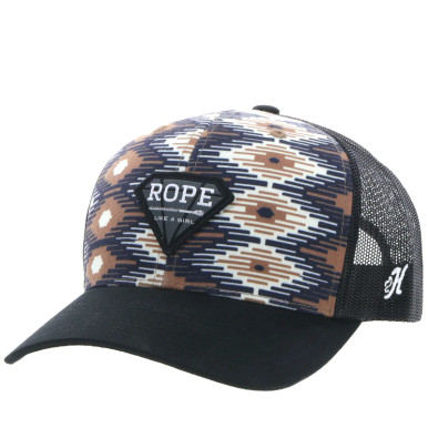 HOOEY "ROPE" AZTEC PATTERN HAT - FRINGE WESTERN WEAR