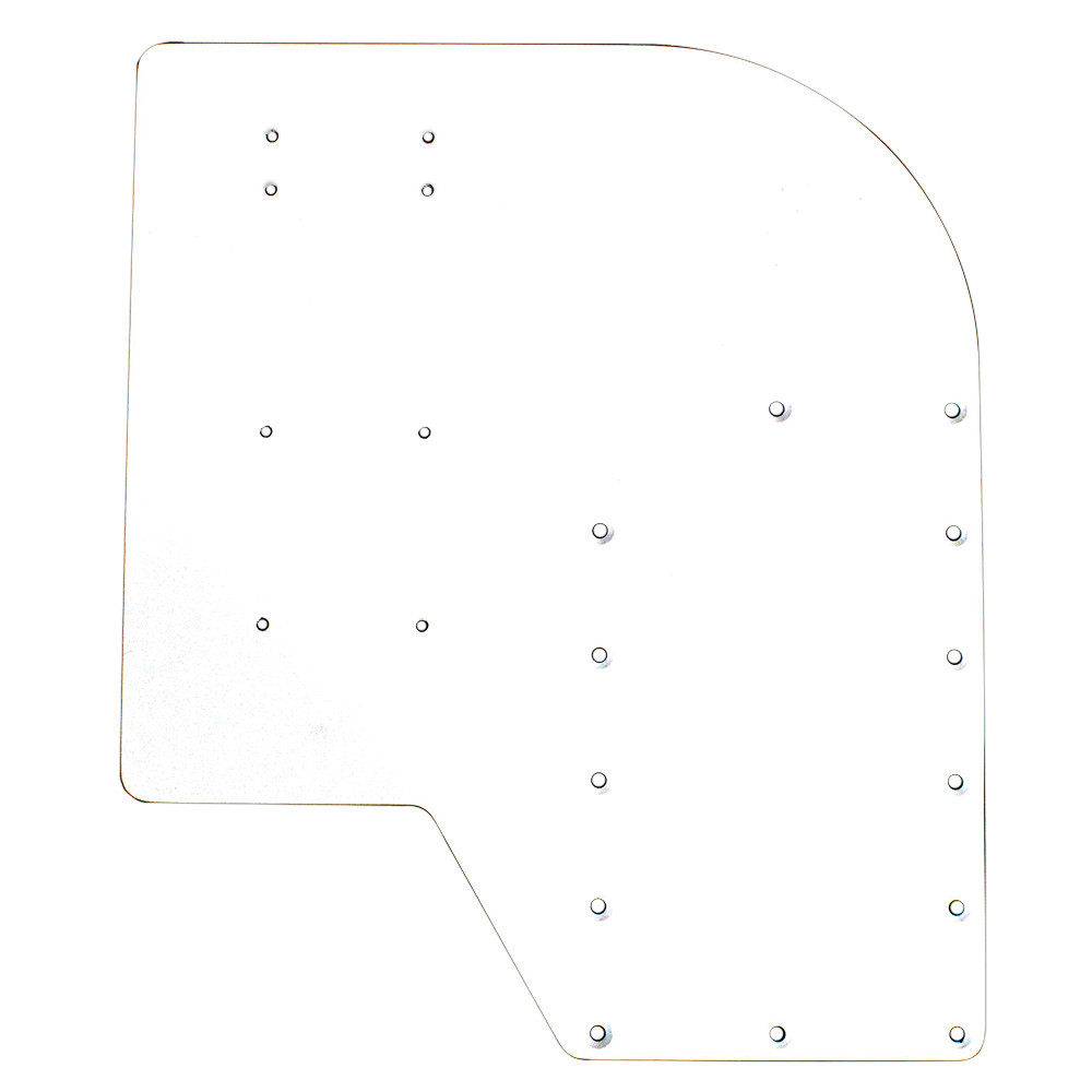 Sea Brackets Large Offset Trolling Motor Plate