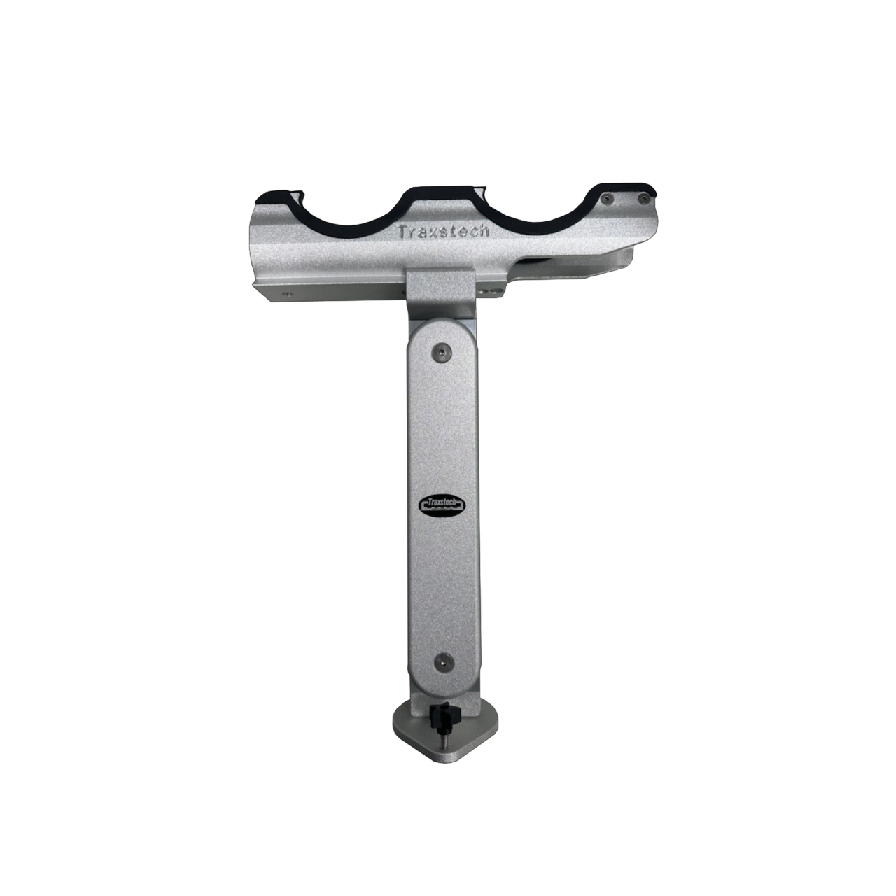Traxstech 14" Dual Pivot Adjustable All Aluminum Cradle Style Rod Holder