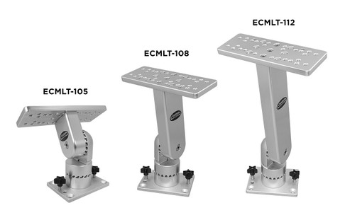 Traxstech 8" Tall Electronics Mount with Lift & Turn (ECMLT-108 ...