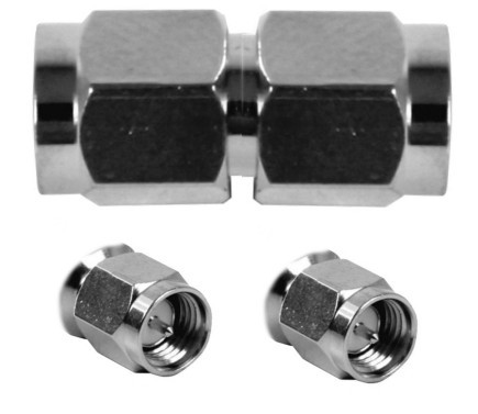Threaded SMA Male Barrel Adapter Connector - Screw On