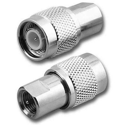 Screw-On FME Male To TNC Male Adapter Connector - Threaded