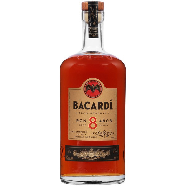 Bacardi 8 Rum 750ml - Emilios Beverage Warehouse