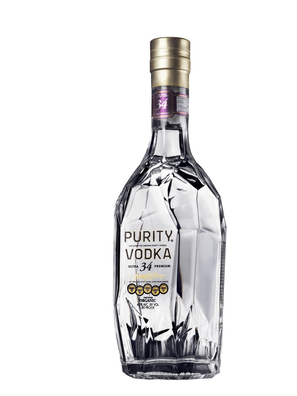 Purity Ultra 34 Premium Vodka 750ml - Emilios Beverage Warehouse