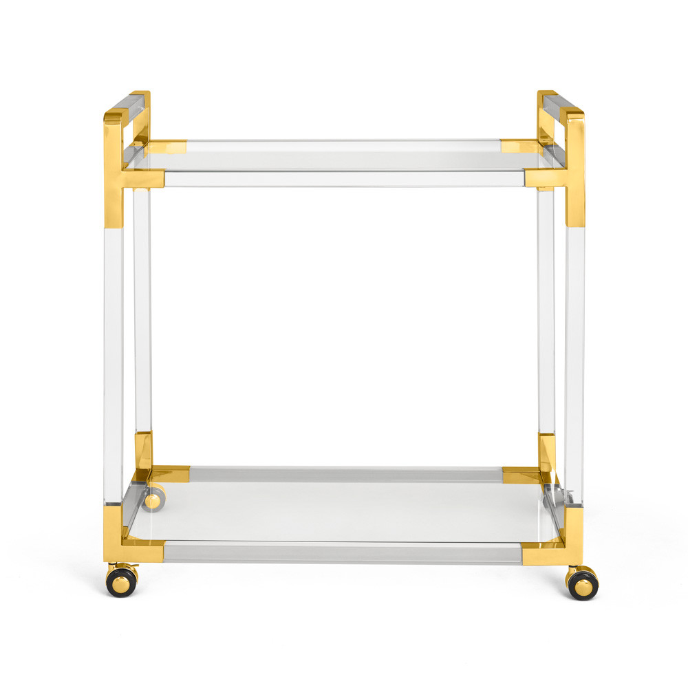 Esme Gold Bar Cart