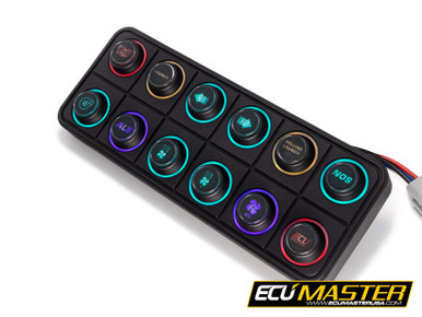 12 button intelligent programmable CAN keypad for use with EMU Black ...