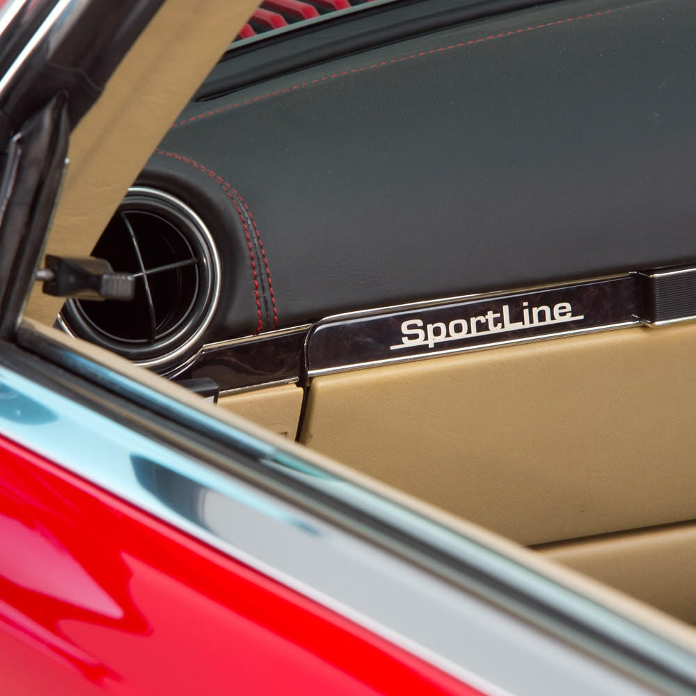 Mercedes-Benz SL R107 Custom Sportline Dashboard Interior Retrim