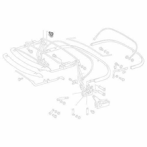 Mercedes-Benz SL R107 Soft Top Hood Fabric All Colours - 1077700082