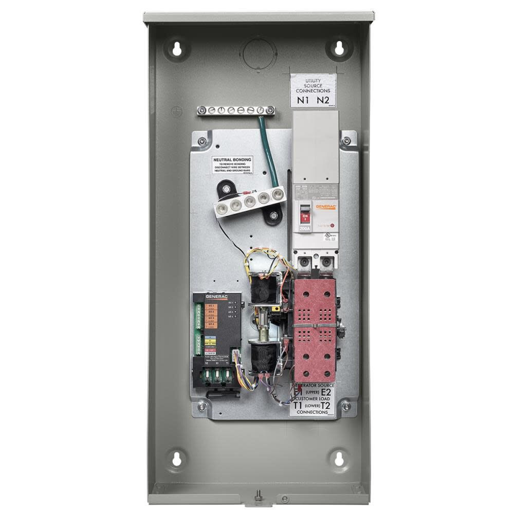 Generac 100 Amp Service Rated 120/240 Single Phase NEMA 3R Smart ...