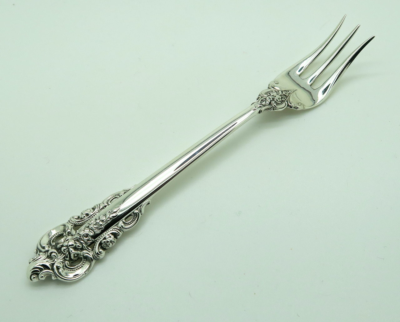 Grand Baroque COCKTAIL FORK - White Water Antiques Store