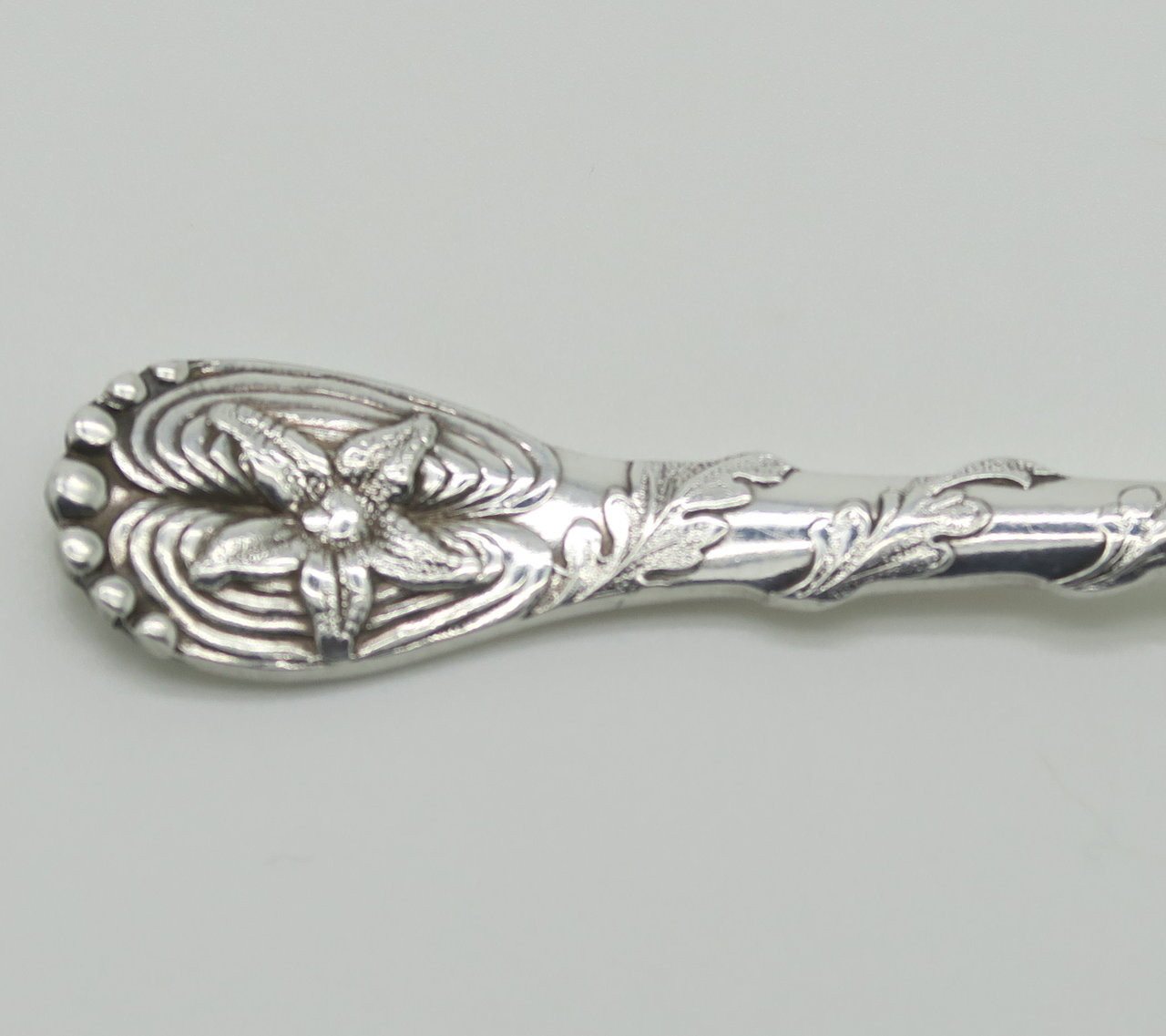 Coral Pattern by Wm Rogers & Son seafood cocktail fork 5 7/8" - White ...
