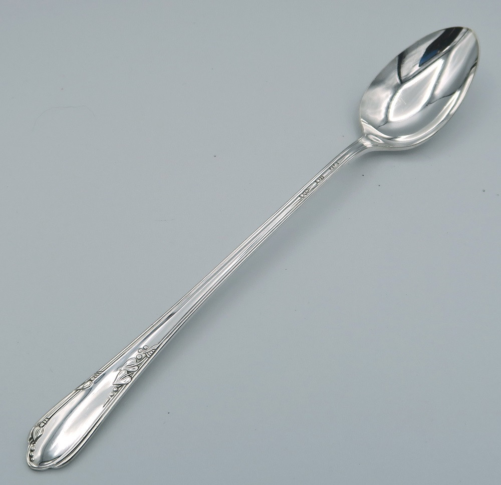 Country Lane by Wm A. Rogers Oneida Ice Tea Spoon 7 1/2"