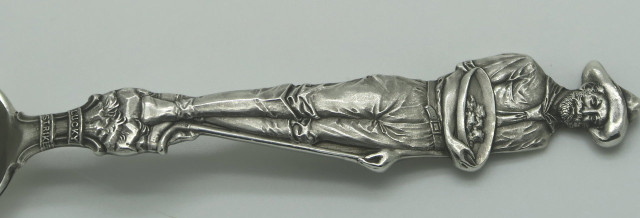 LUCKY STRIKE GOLD MINERS SPOON - White Water Antiques Store
