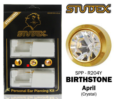 Studex Personal Ear Piercing Kit with Studs