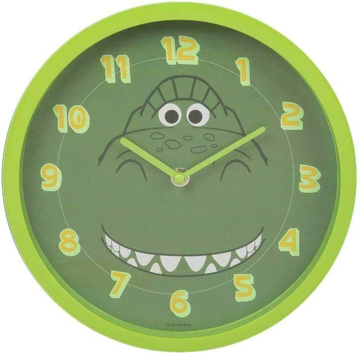 Disney Pixar Toy Story 4 'Rex' the Dinosaur Battery Operated Wall Clock ...