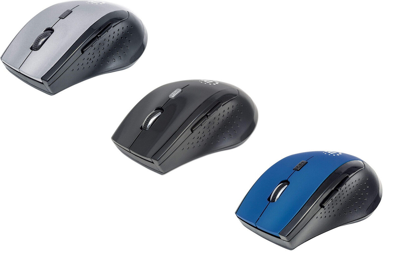 Manhattan Curve Wireless Mouse, Adjustable DPI (800, 1200 or 1600dpi ...