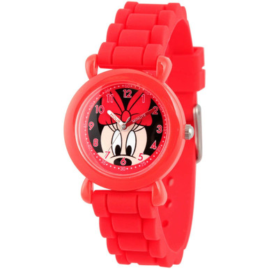Disney Minnie Mouse Small Face Watch with Silicon Strap - Big White ...
