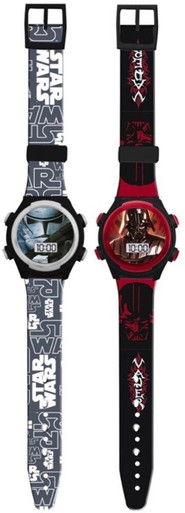 Star Wars Digital Watch with Silicon Strap - Big White Rabbit.ie