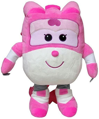 Super Wings Dizzy Pink Plush Backpack - Big White Rabbit.ie