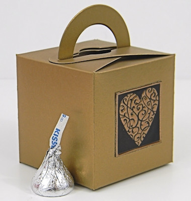 Small Cube Boxes With Handle | BumbleBee Box Co