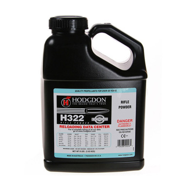 HODGDON POWDER - H322 -8LB H3228LB - Shydas Outdoor Center