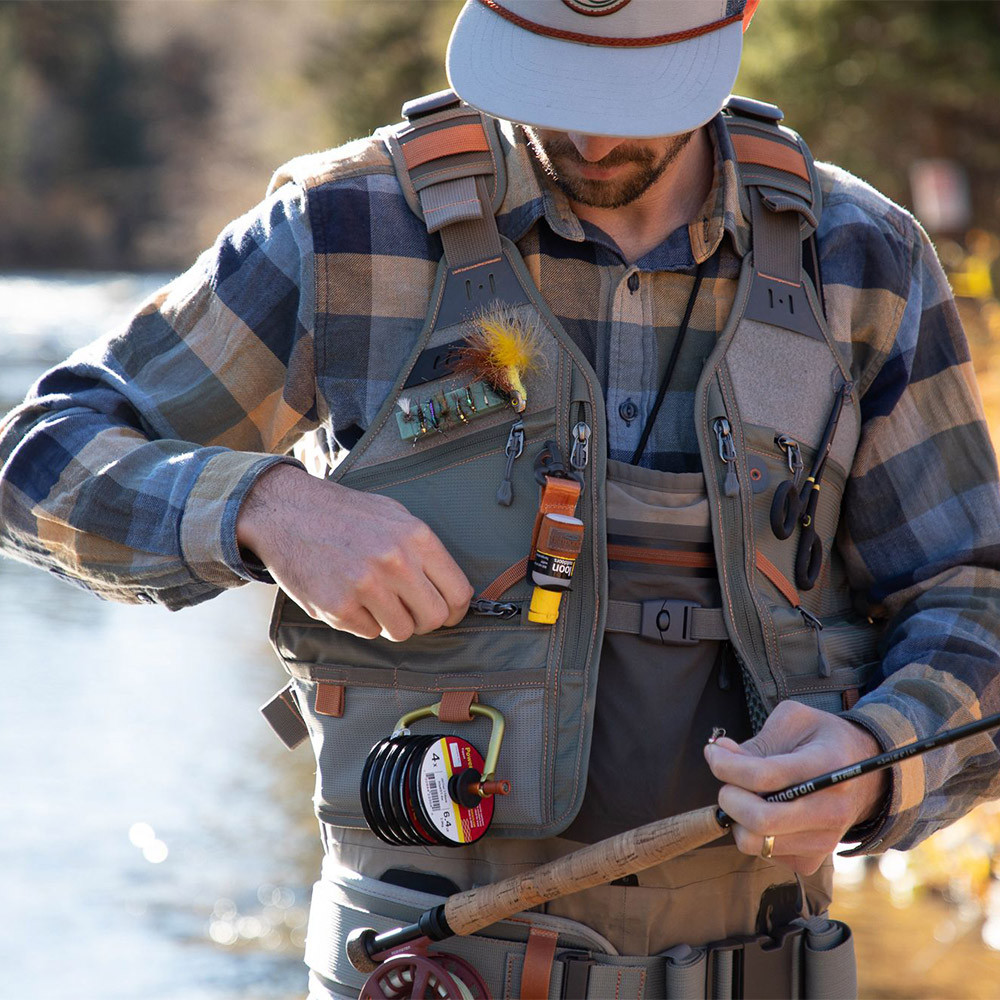 Fishpond Flint Hills Vest (Gravel) - Armadale Angling