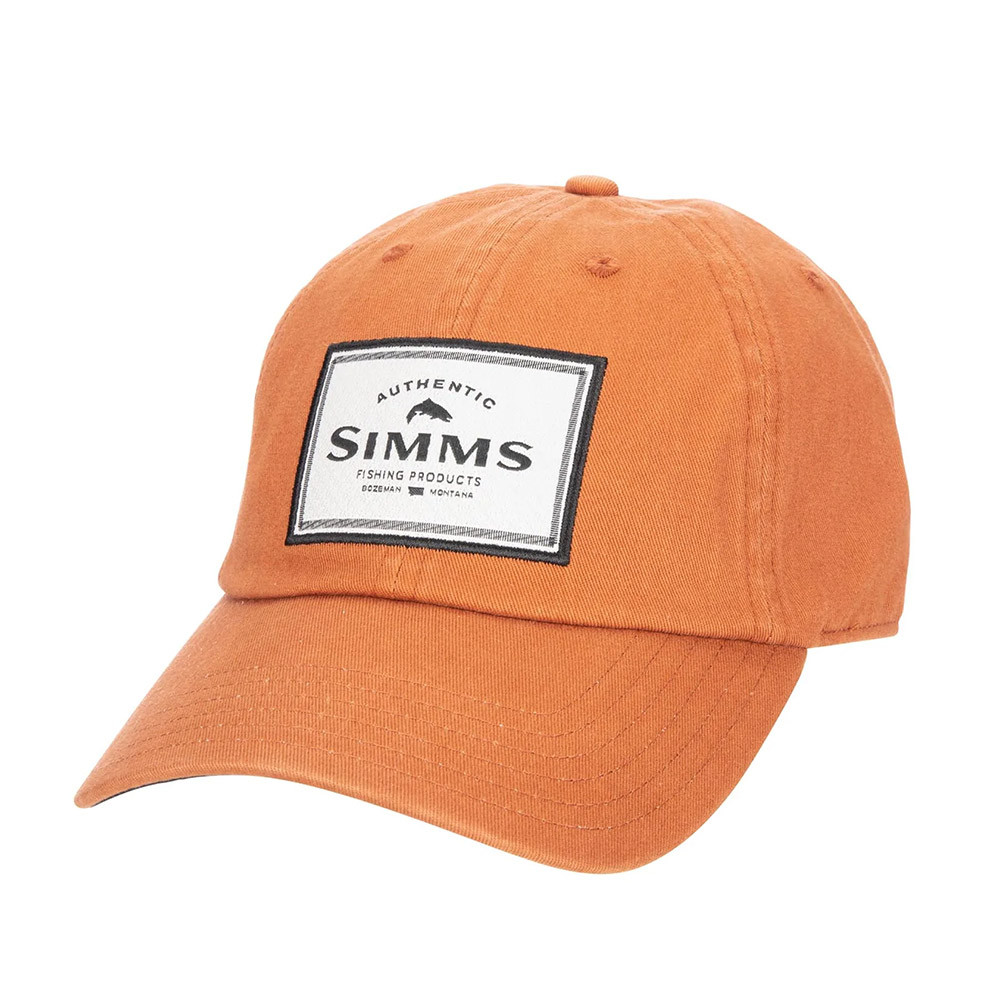 Simms Single Haul Orange Cap - Armadale Angling