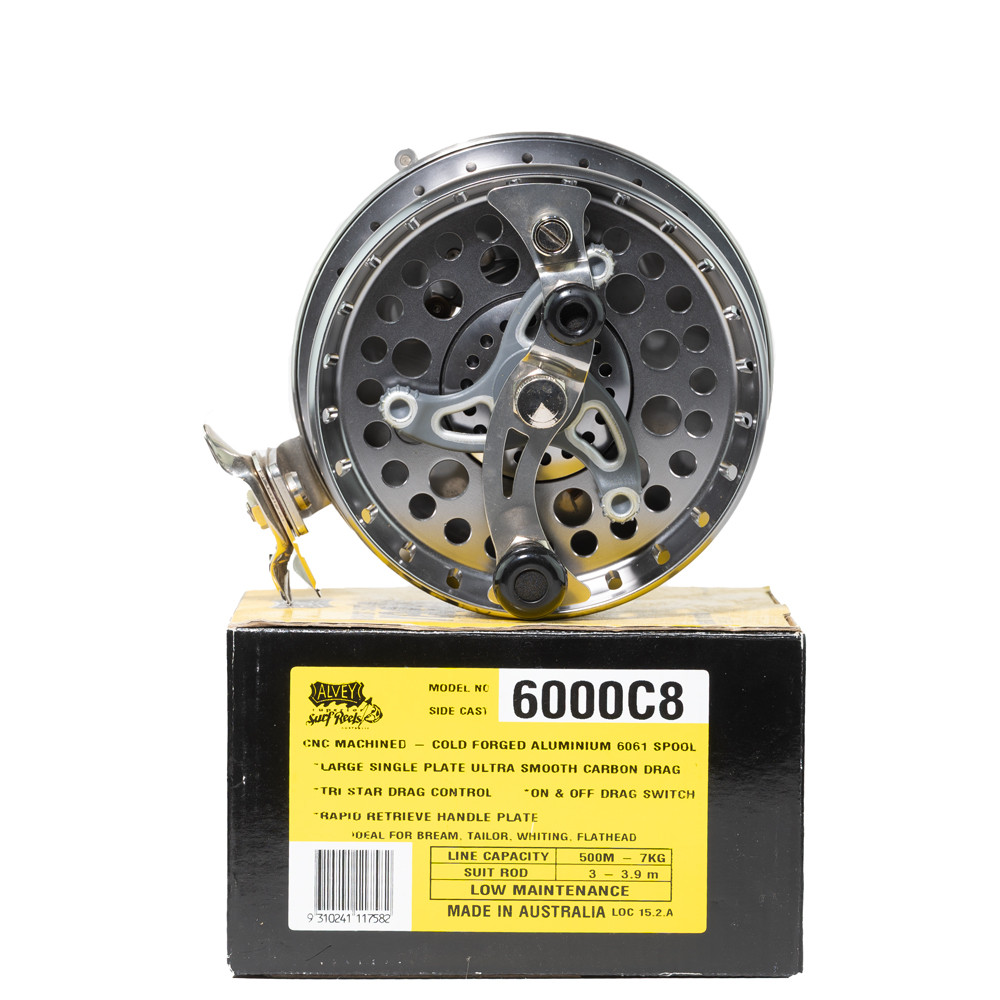 Alvey 6000 C8 Aluminium Reel - Armadale Angling