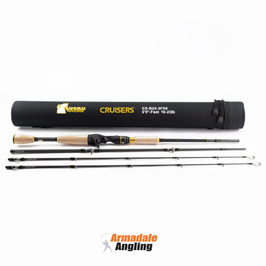 Samurai Cruisers Travel Baitcast Rod - Armadale Angling
