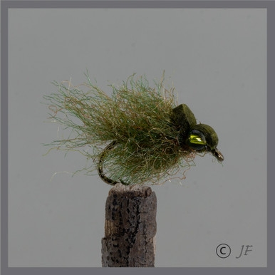 Olive Mudeye Fishing Fly - Armadale Angling
