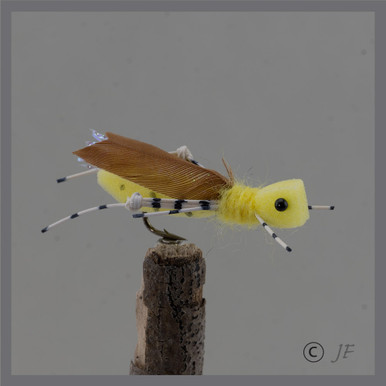 Yellow Foam Hopper - Armadale Angling