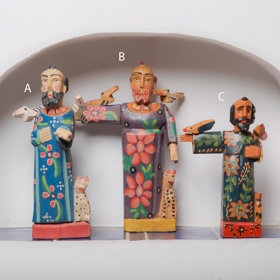 Guatemalan Large Wooden Saint Statues | Handmade Fair Trade Products ...