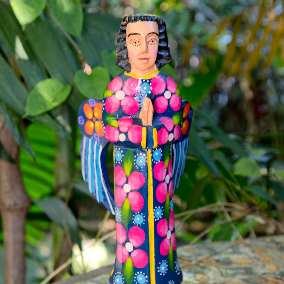 Guatemalan Hand Carved Wooden Saint Statues | Handmade Fair Trade ...